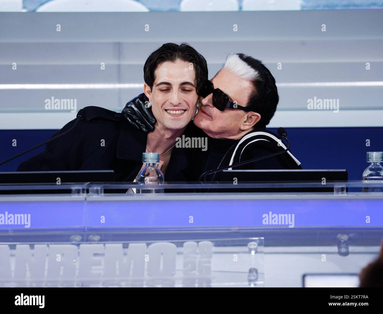 Sanremo, 75° Italian Song Festival 2025 - Conferenza stampa con Damiano ...