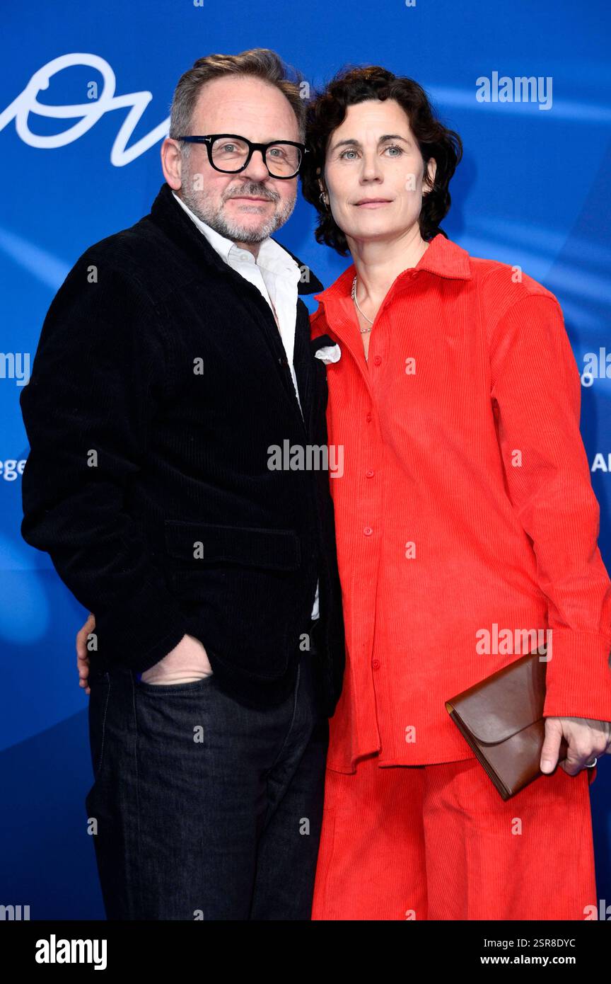 Samuel Finzi und Nina Kunzendorf bei der ARD Blue Hour 2025 im Rahmen ...
