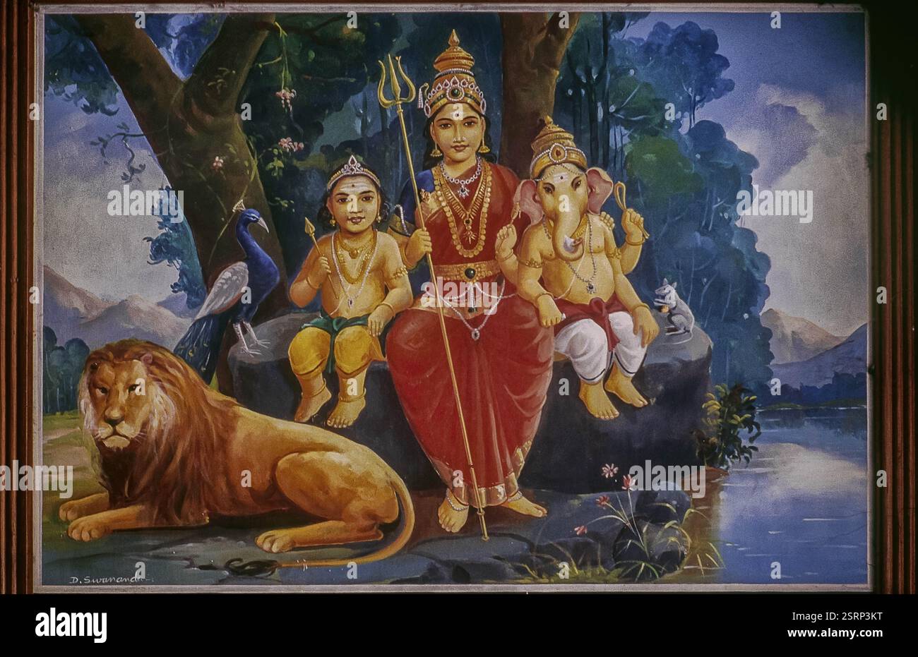 Parvati hindu gods temple immagini e fotografie stock ad alta ...