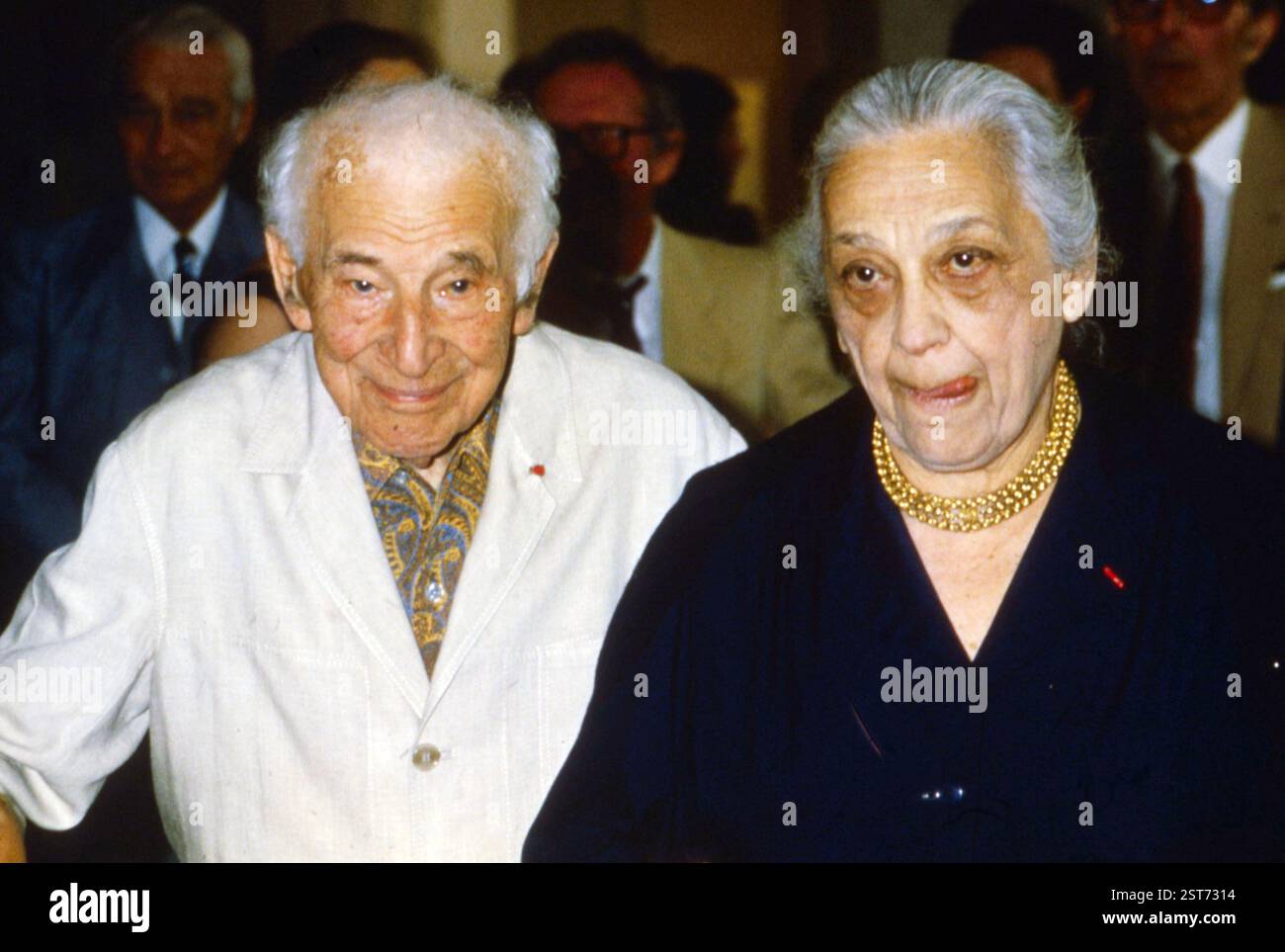 1983 Saint-Paul-de-Vence Archivio storico Olycom/Lapresse Marc Chagall ...