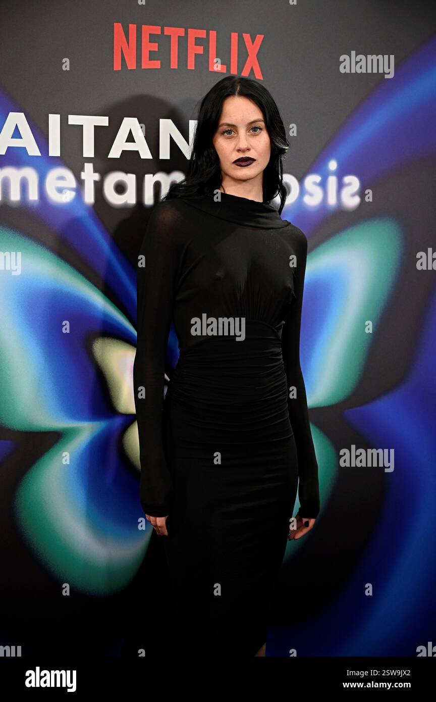 Milena Smit during the premiere of singer Aitana's new documentary ...