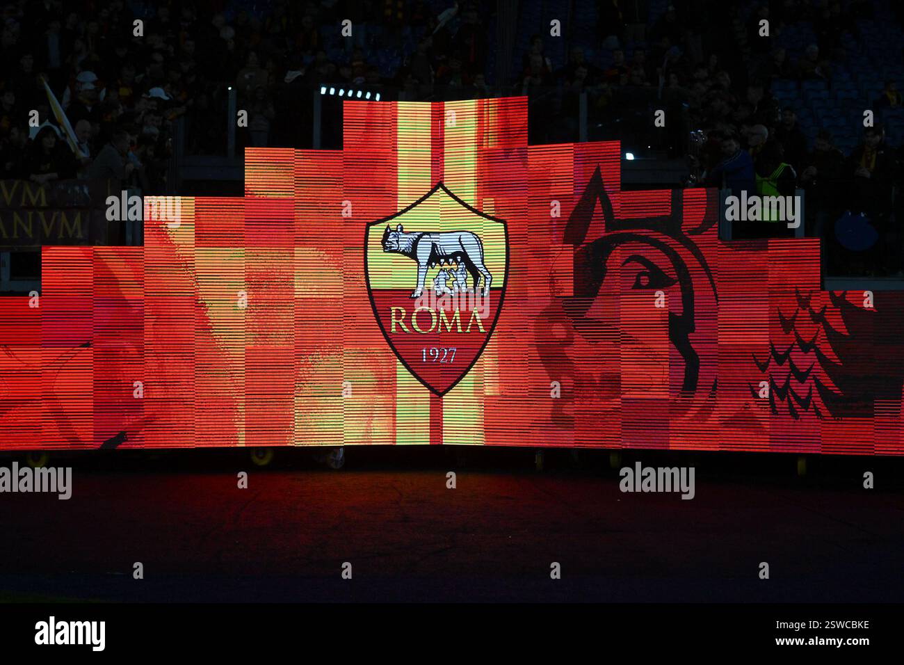 20 febbraio 2025, Stadio Olimpico, Roma, Italia; UEFA Europa League ...