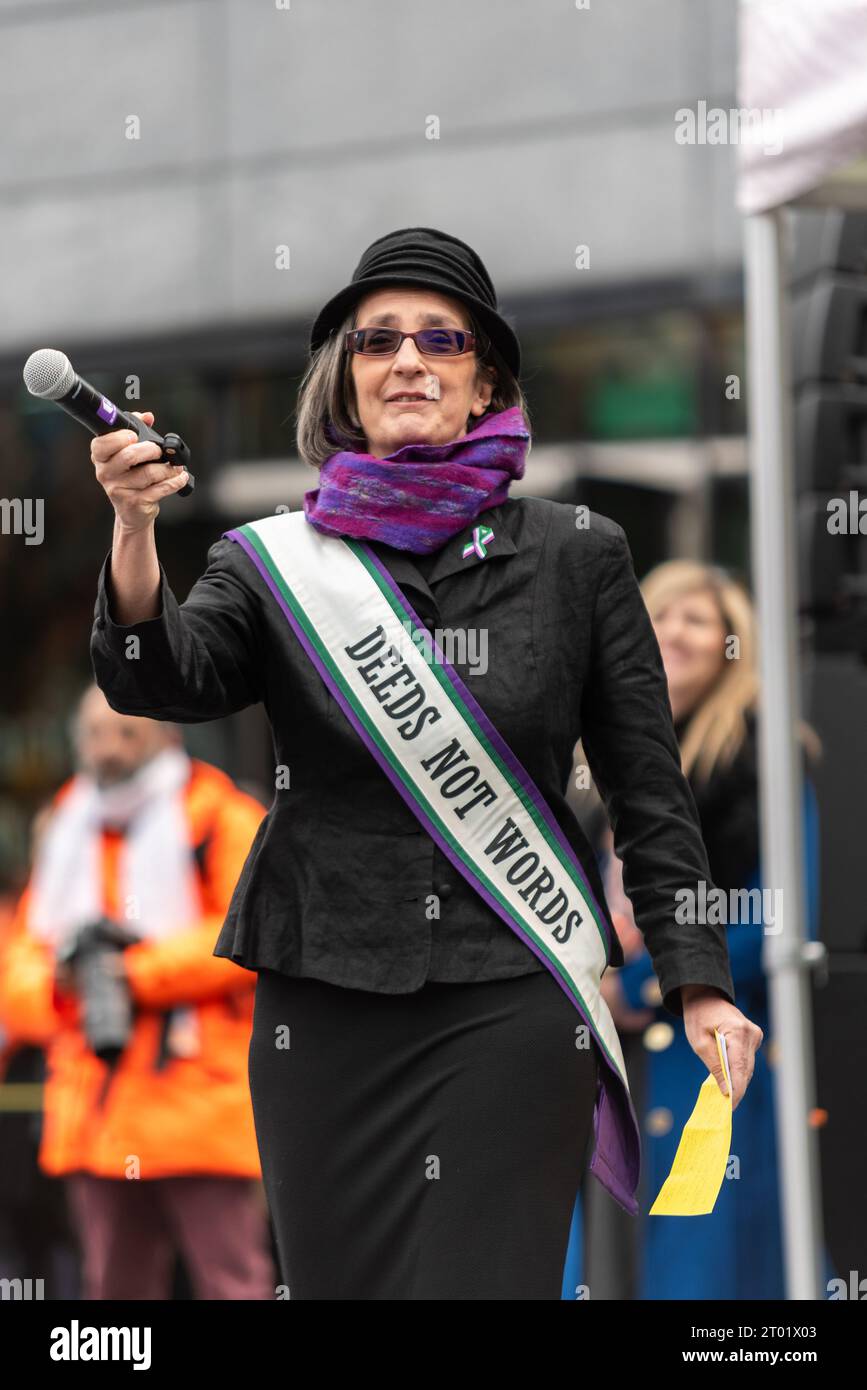 Pronipote di suffragette emmeline pankhurst immagini e fotografie stock ...