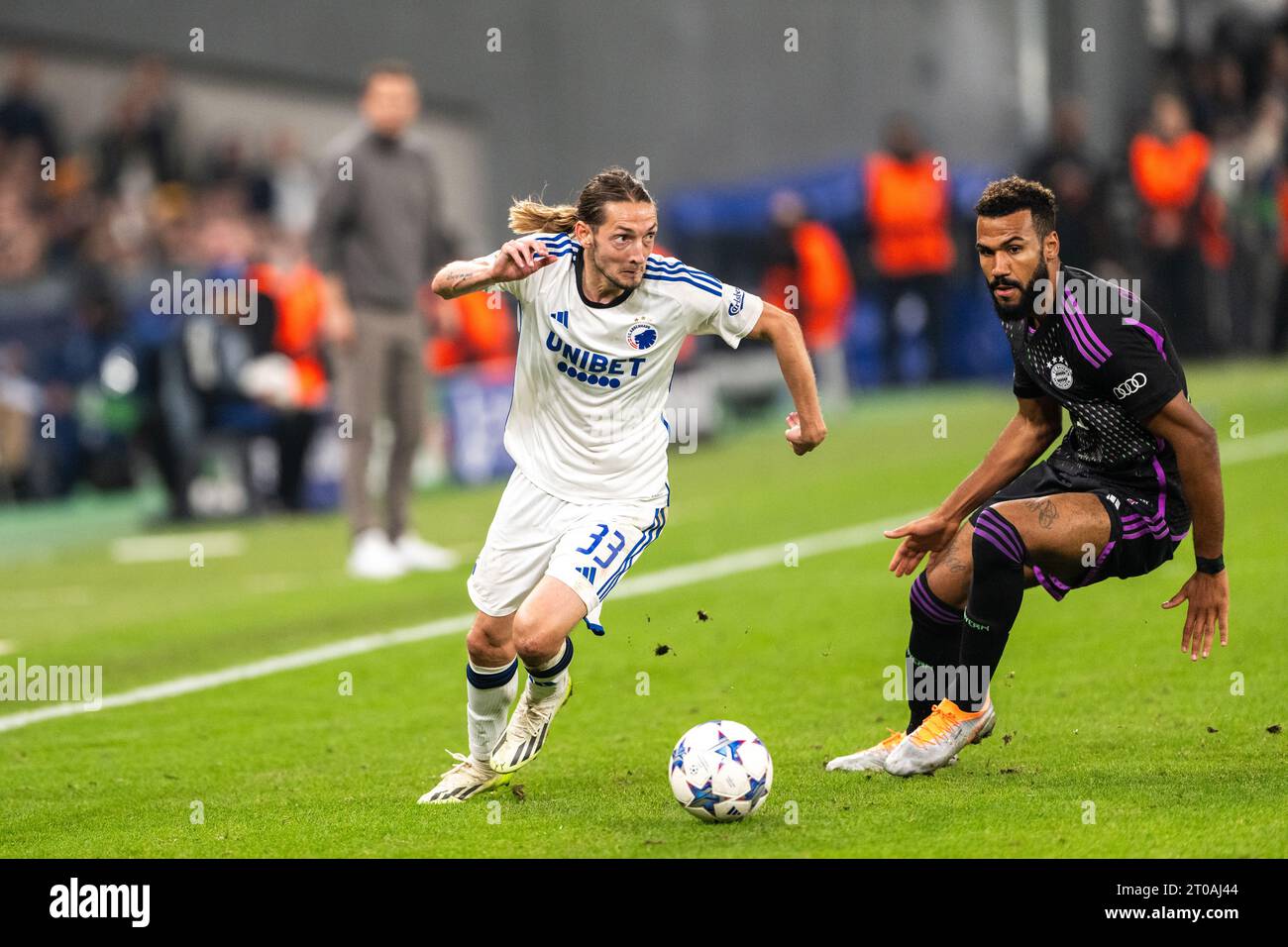 Copenhagen, Danimarca. 3 ottobre 2023. Rasmus Falk (33) del FC ...