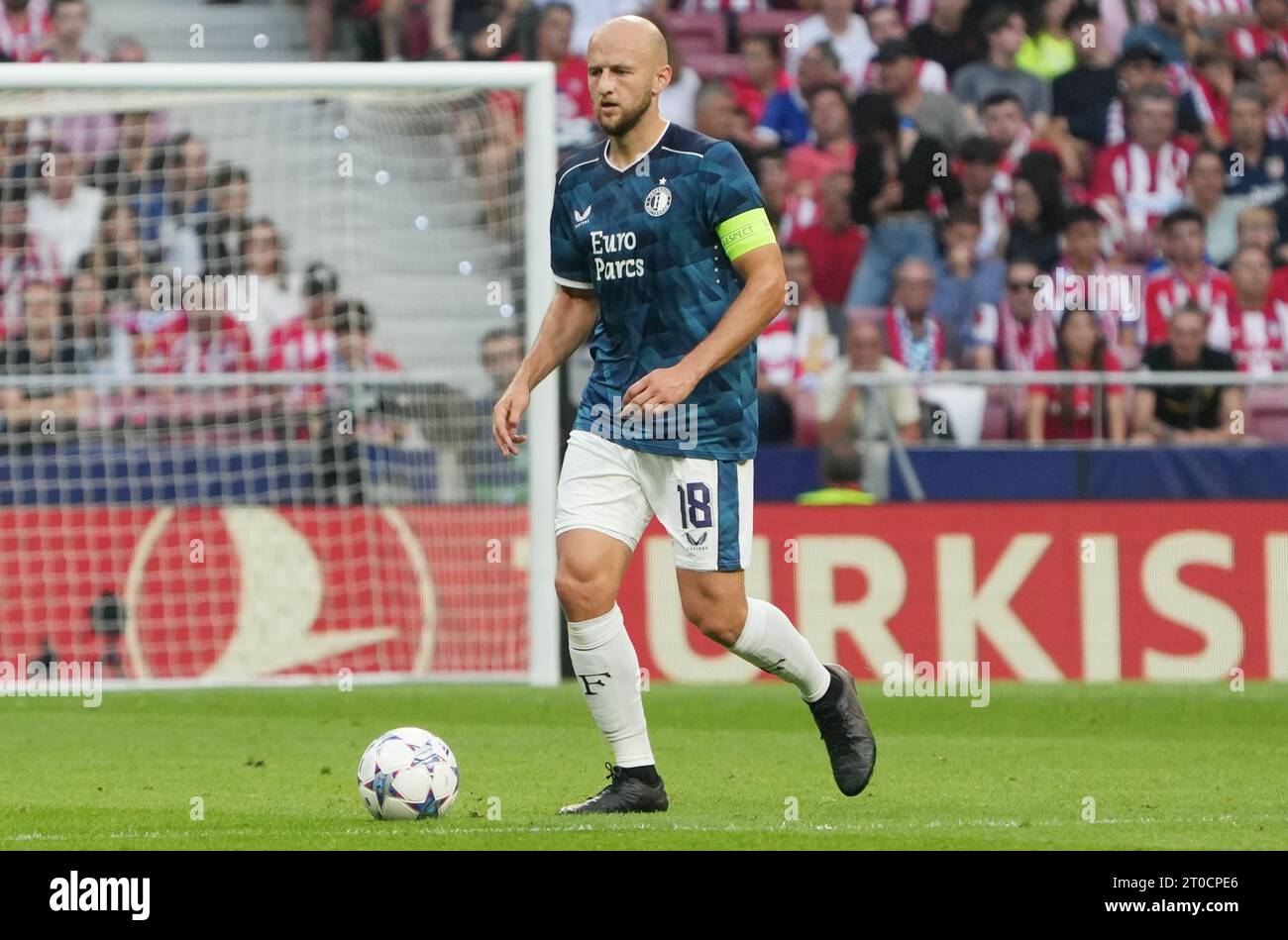 Gernot Trauner del Feyenoord durante la partita di UEFA Champions ...