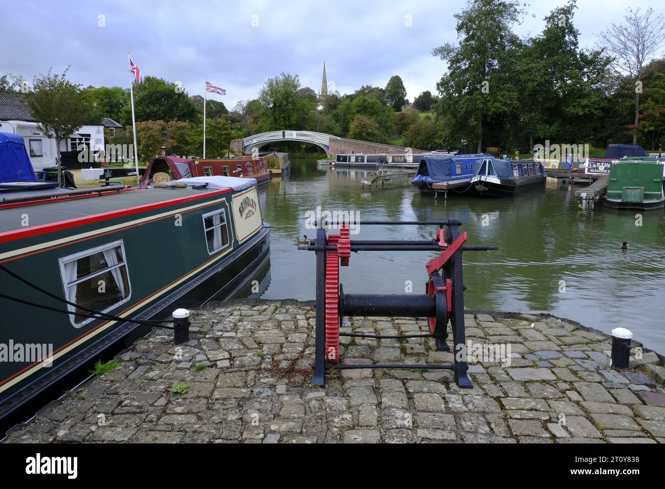 Canale del canale stretto del marina di braunston immagini e fotografie ...