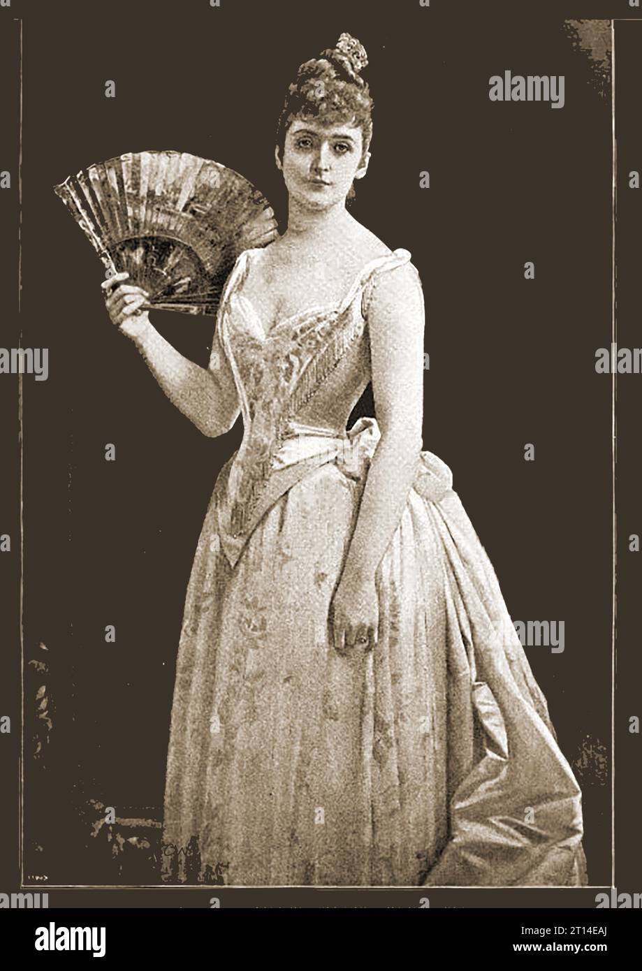 Un vecchio ritratto della contessa Kessler di Parigi. Alice Harriet ...