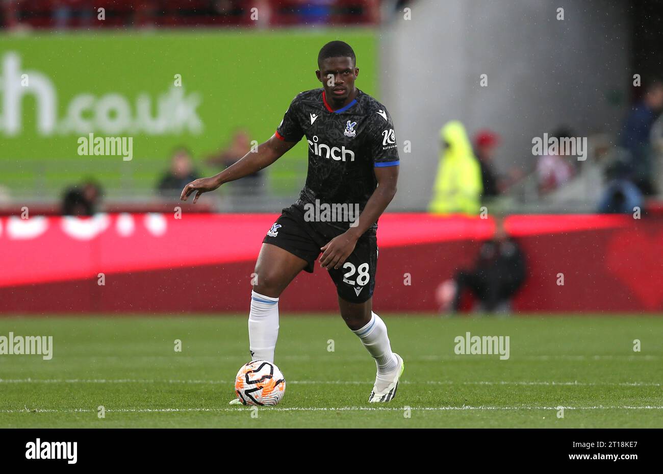 Cheick Doucoure di Crystal Palace. - Brentford contro Crystal Palace ...