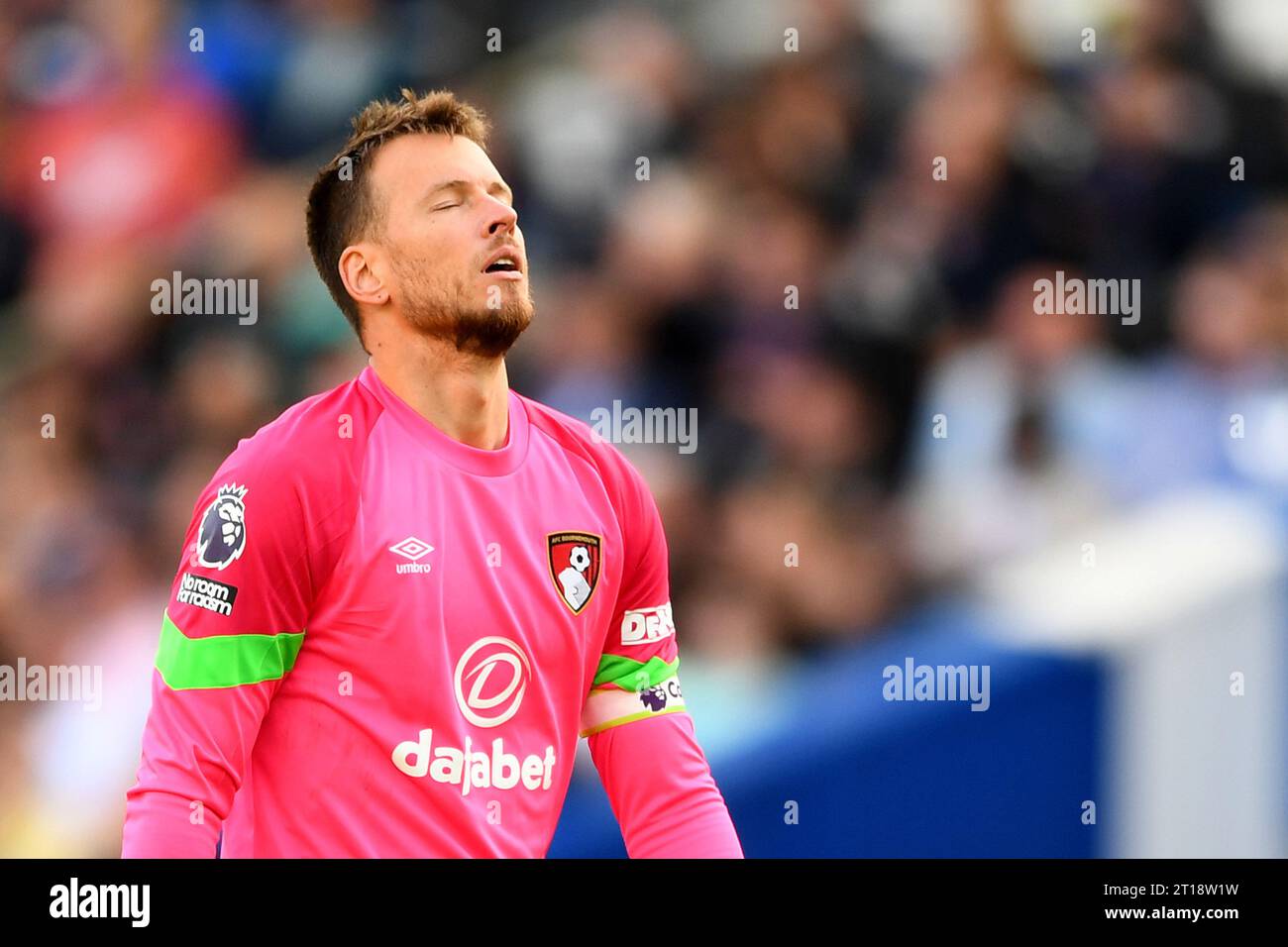 Neto dell'AFC Bournemouth sembra sbalordito - Brighton & Hove Albion V ...