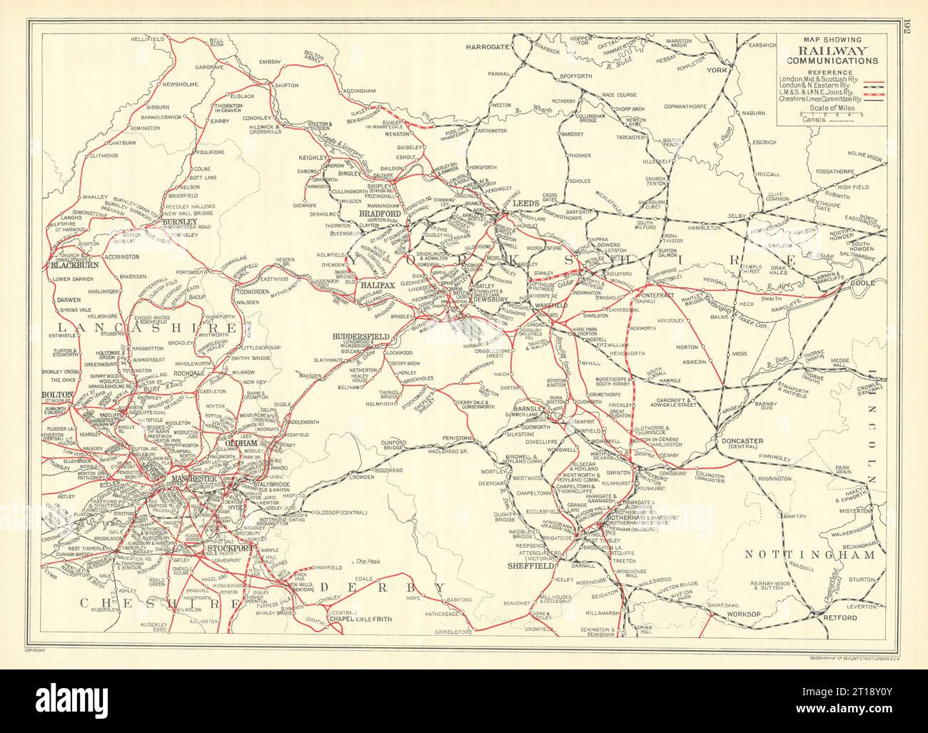 Mappa del lancashire e yorkshire immagini e fotografie stock ad alta ...
