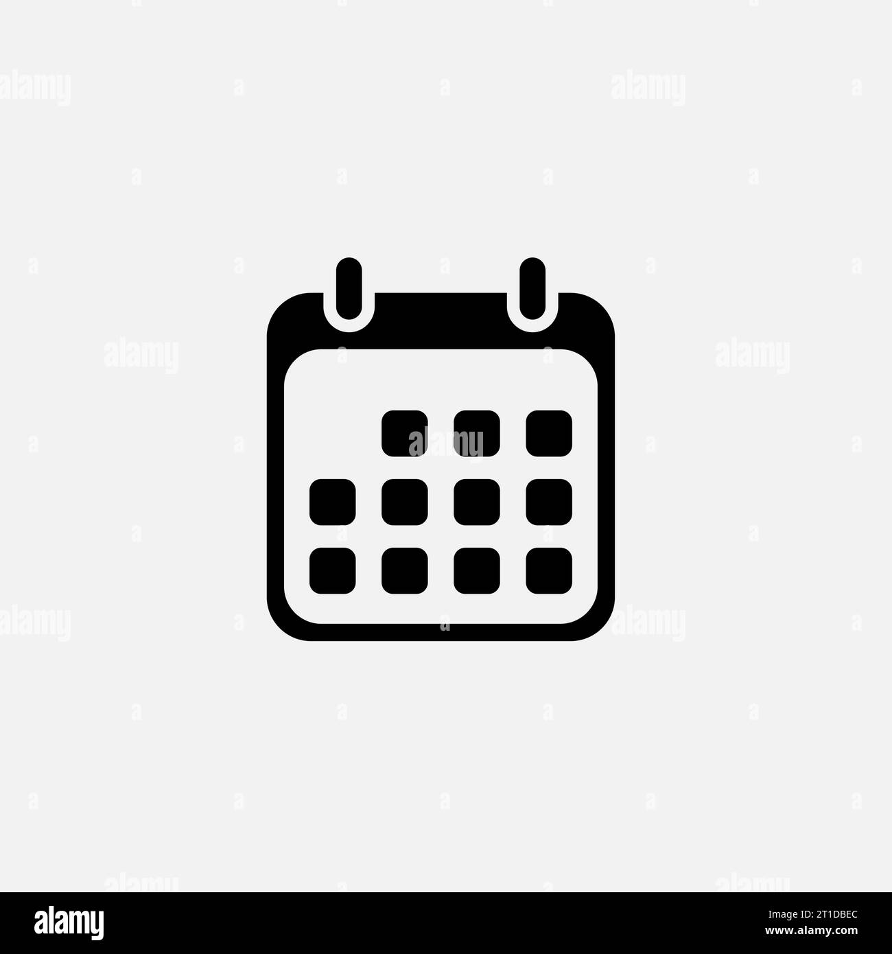 Segno di spunta del calendario Foto e Immagini Stock in Bianco e Nero ...