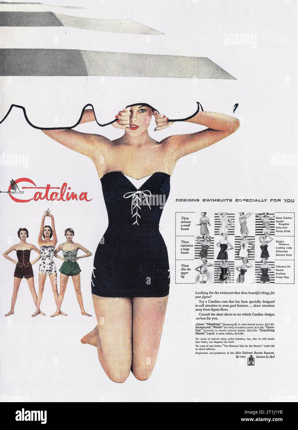 Woman swimsuit 1950s immagini e fotografie stock ad alta risoluzione ...