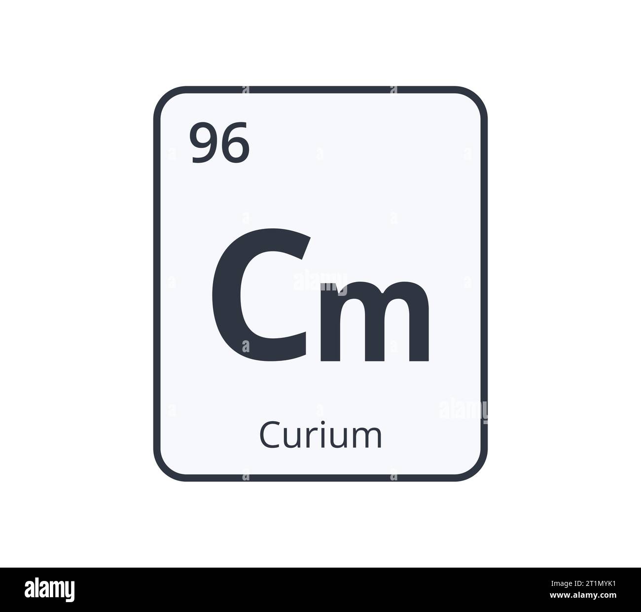 Simbolo del curio Immagini Vettoriali Stock - Alamy