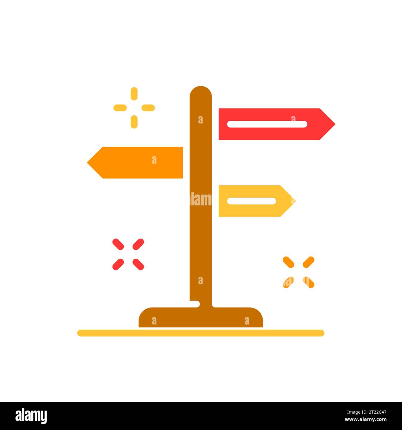 Segnaletica e orientamento Immagini Vettoriali Stock - Alamy