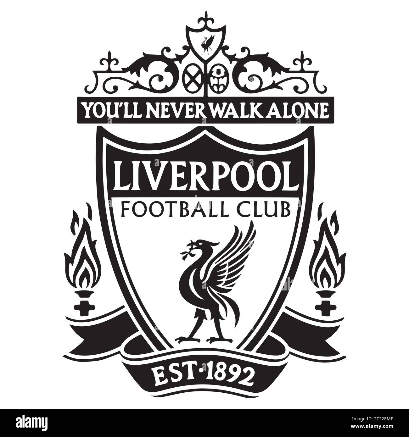 Liverpool fc logo Immagini Vettoriali Stock - Alamy