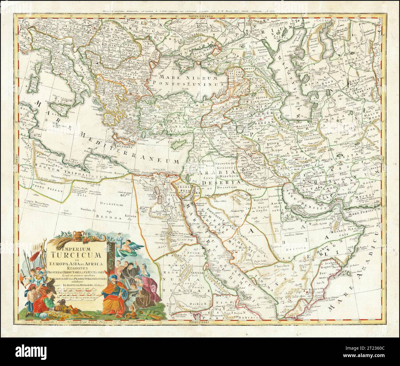 Mappa dell'impero ottomano immagini e fotografie stock ad alta ...