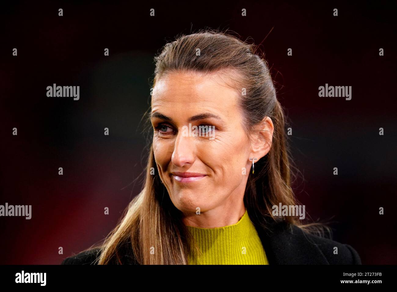 Il giornalista sportivo Jill Scott in vista della partita di ...