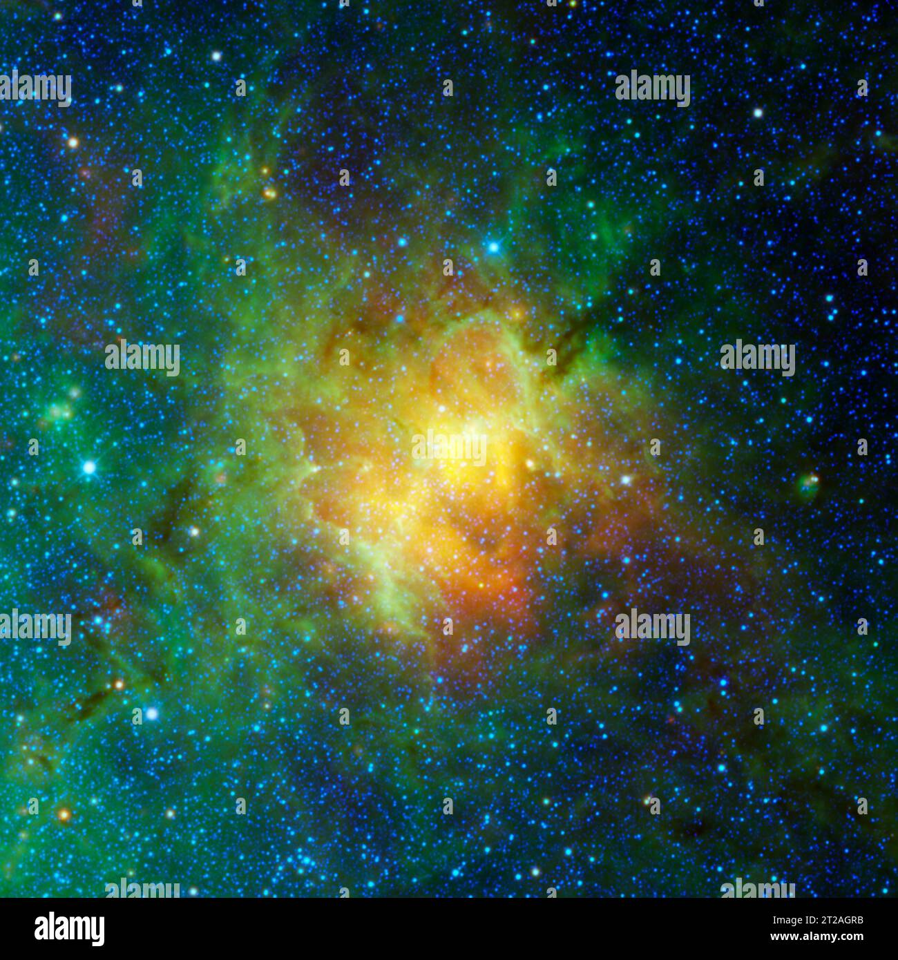 . La Nebulosa aquila osservata da WISE. Il volto polveroso della ...