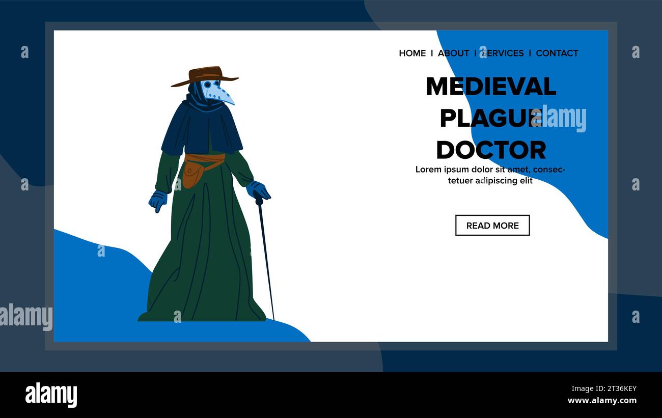 Medico della peste disegno Immagini Vettoriali Stock - Alamy