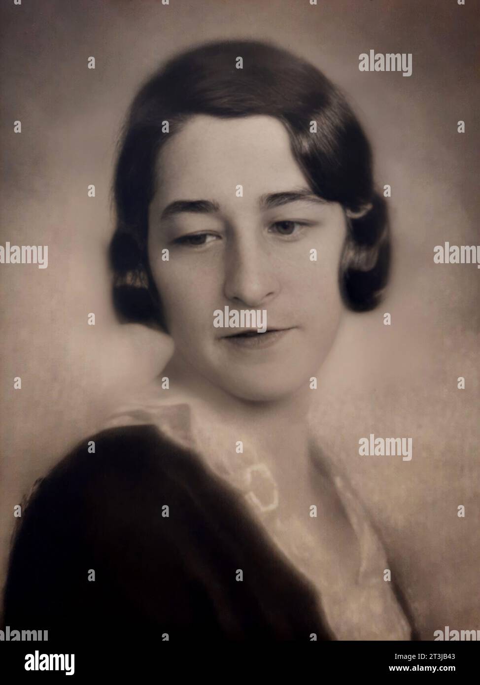 1930 c., Roma , ITALIA : l'italiana MARIA fala , sposata nel 1923 con ...