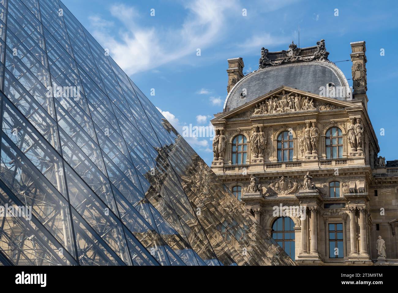Museo del Louvre (Museo del Louvre), padiglione Richelieu. Grande ...