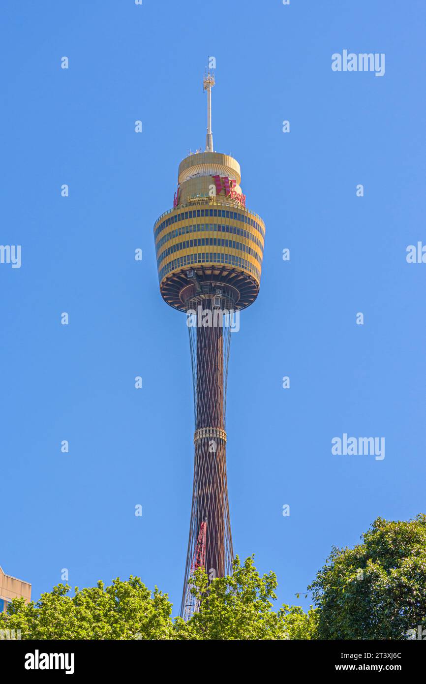 La Sydney Tower Eye, la più grande torre di osservazione dell'emisfero ...