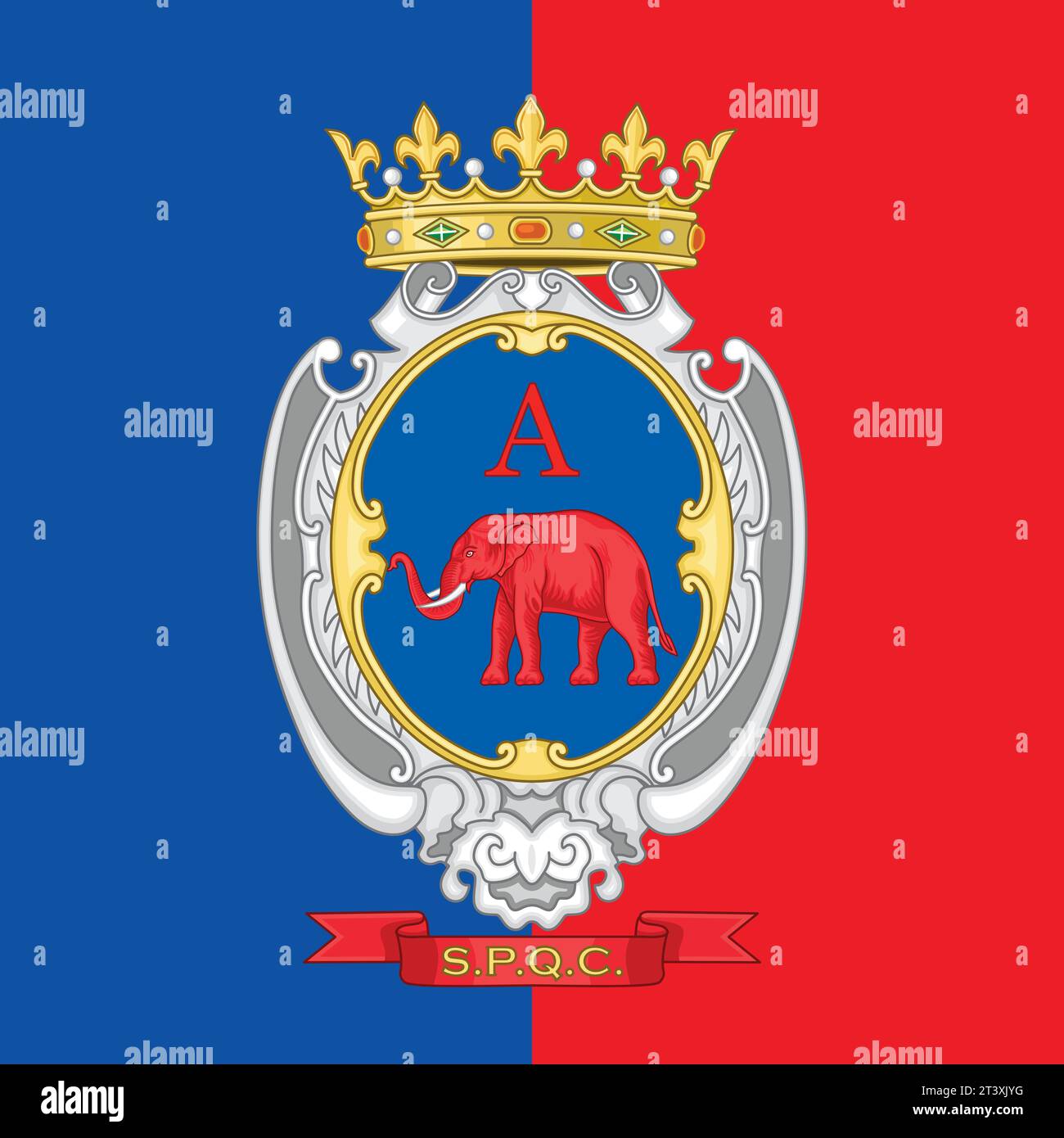 Chiesa barocca siciliana Immagini Vettoriali Stock - Alamy