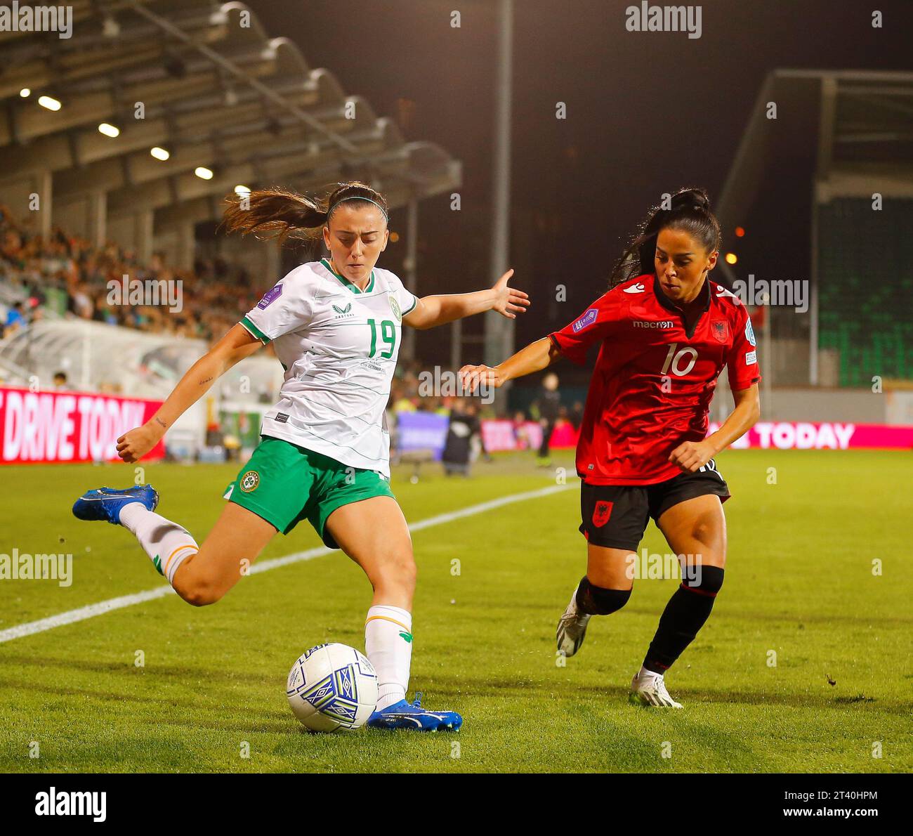 27 ottobre 2023; Tallaght Stadium, Dublino, Irlanda: Women ens Nations League International ...