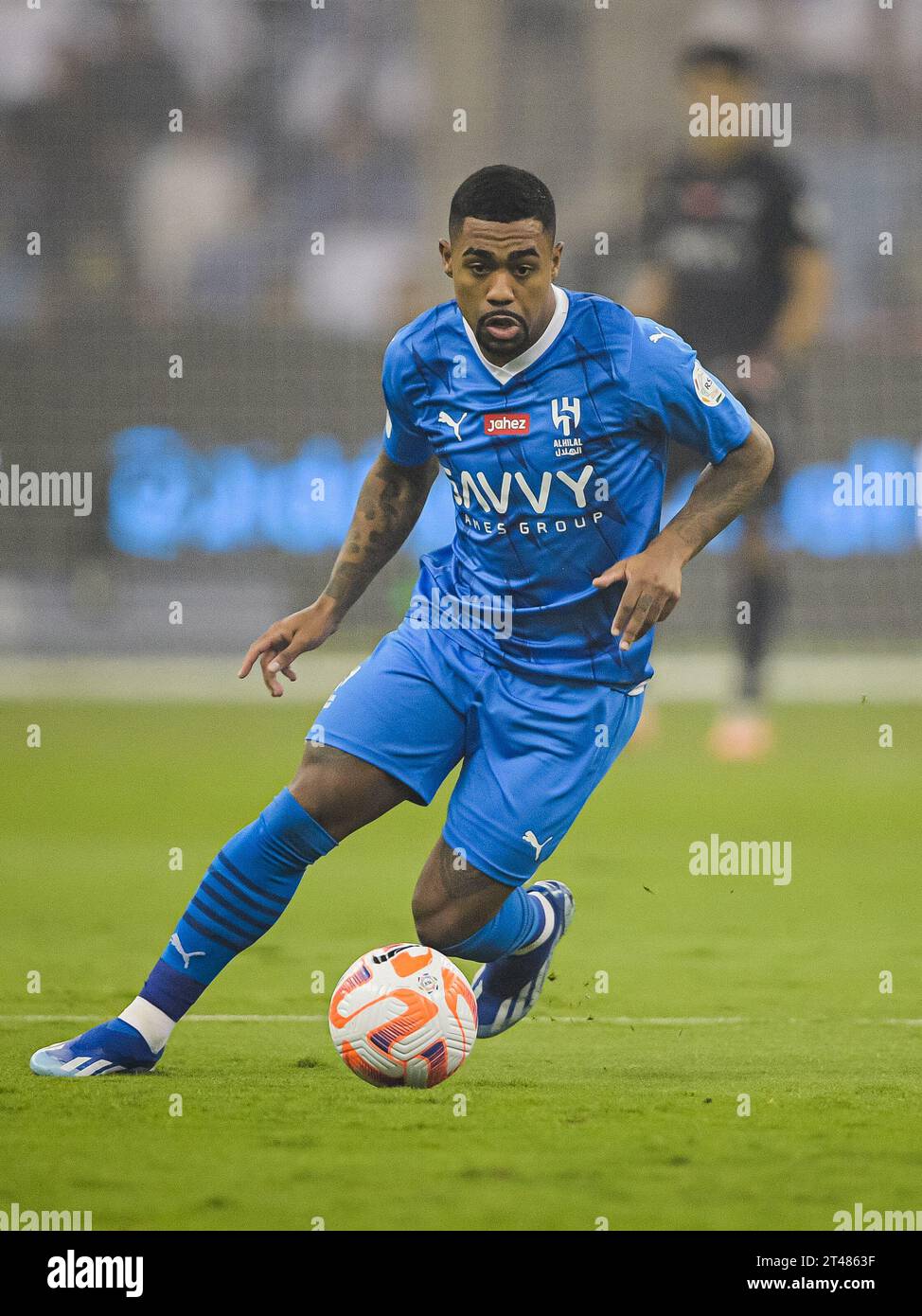 Malcom durante il giorno 11 della SAFF Roshn Saudi Pro League 2023-24 ...