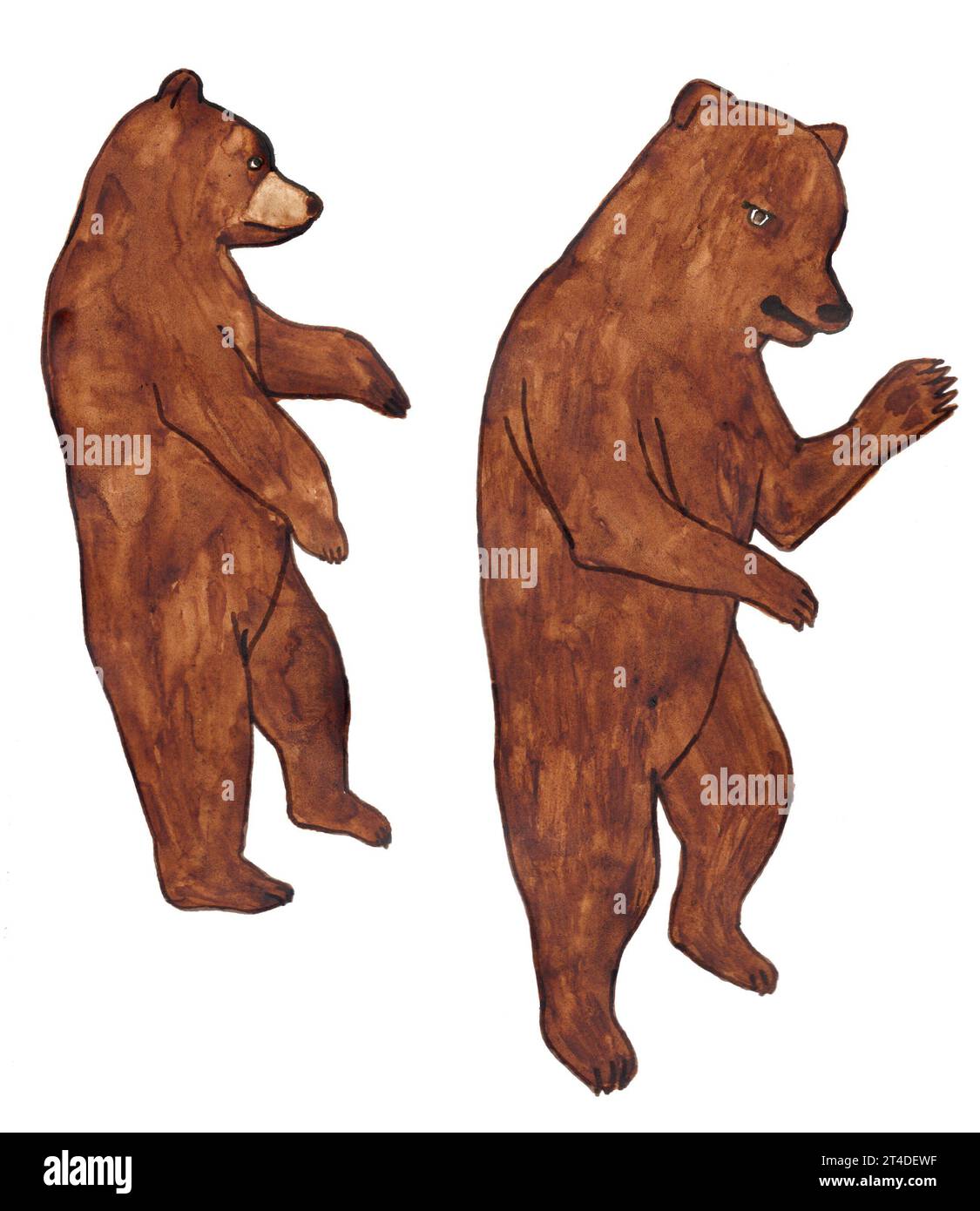 Orsi dipinti colorati immagini e fotografie stock ad alta risoluzione ...