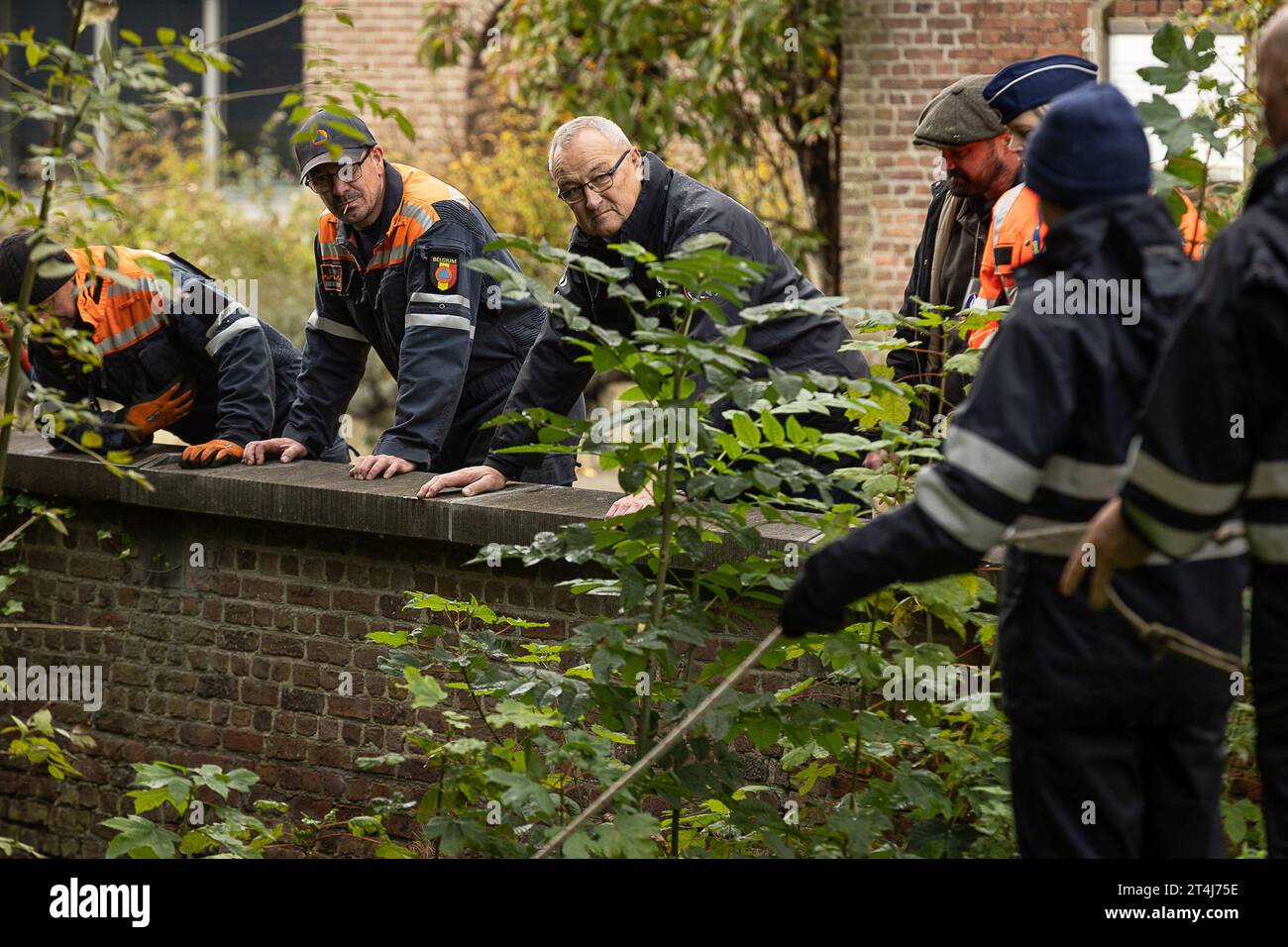 Sint Lievens Houtem, Belgio. 31 ottobre 2023. Alain Remue fotografato ...