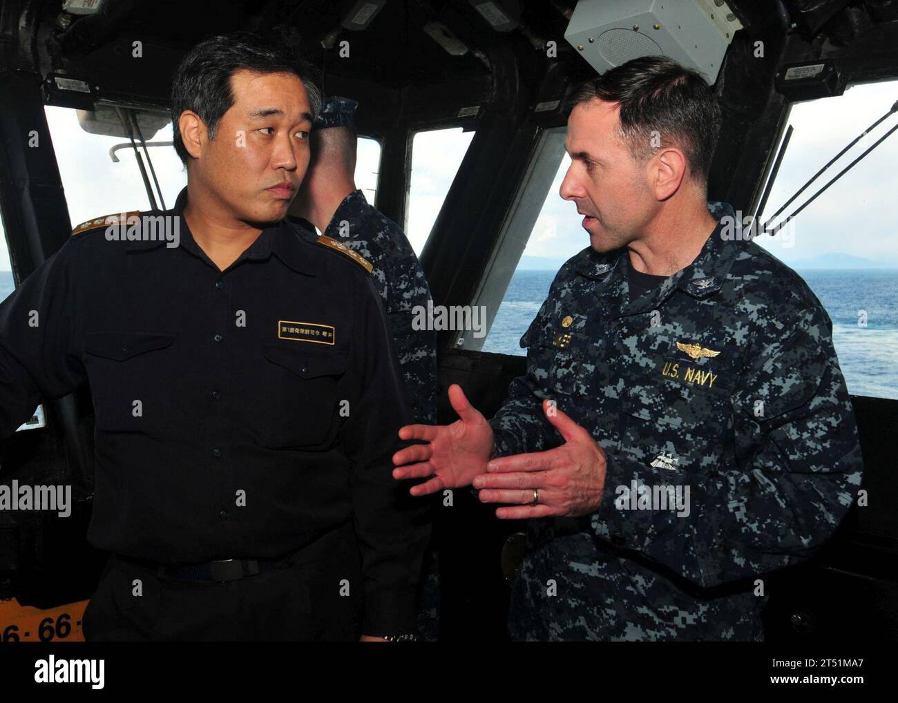 Il comandante della flottiglia di scorta 1 immagini e fotografie stock ...