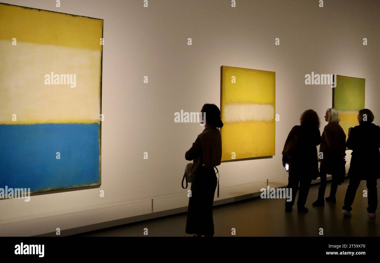 Vedere i dipinti di Mark Rothko alla grande mostra di Rothko alla ...