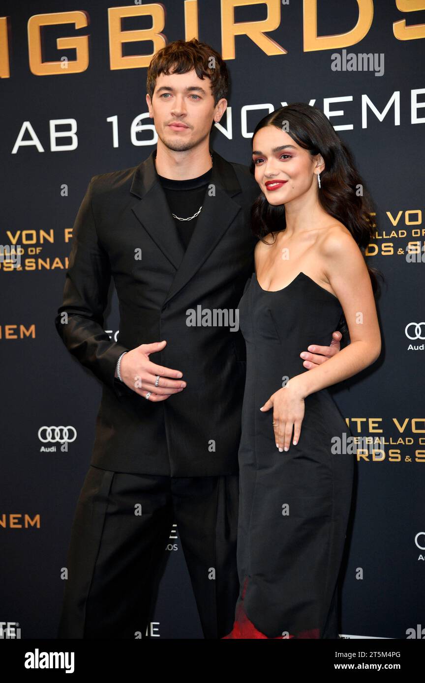 Tom Blyth e Rachel Zegler bei der Premiere des Kinofilms "Die Tribute ...
