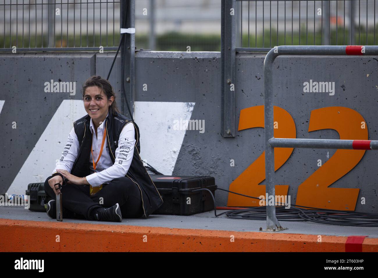 Oriane Ganivet, DS Penske, ritratto durante il Valencia Pre-Season ...