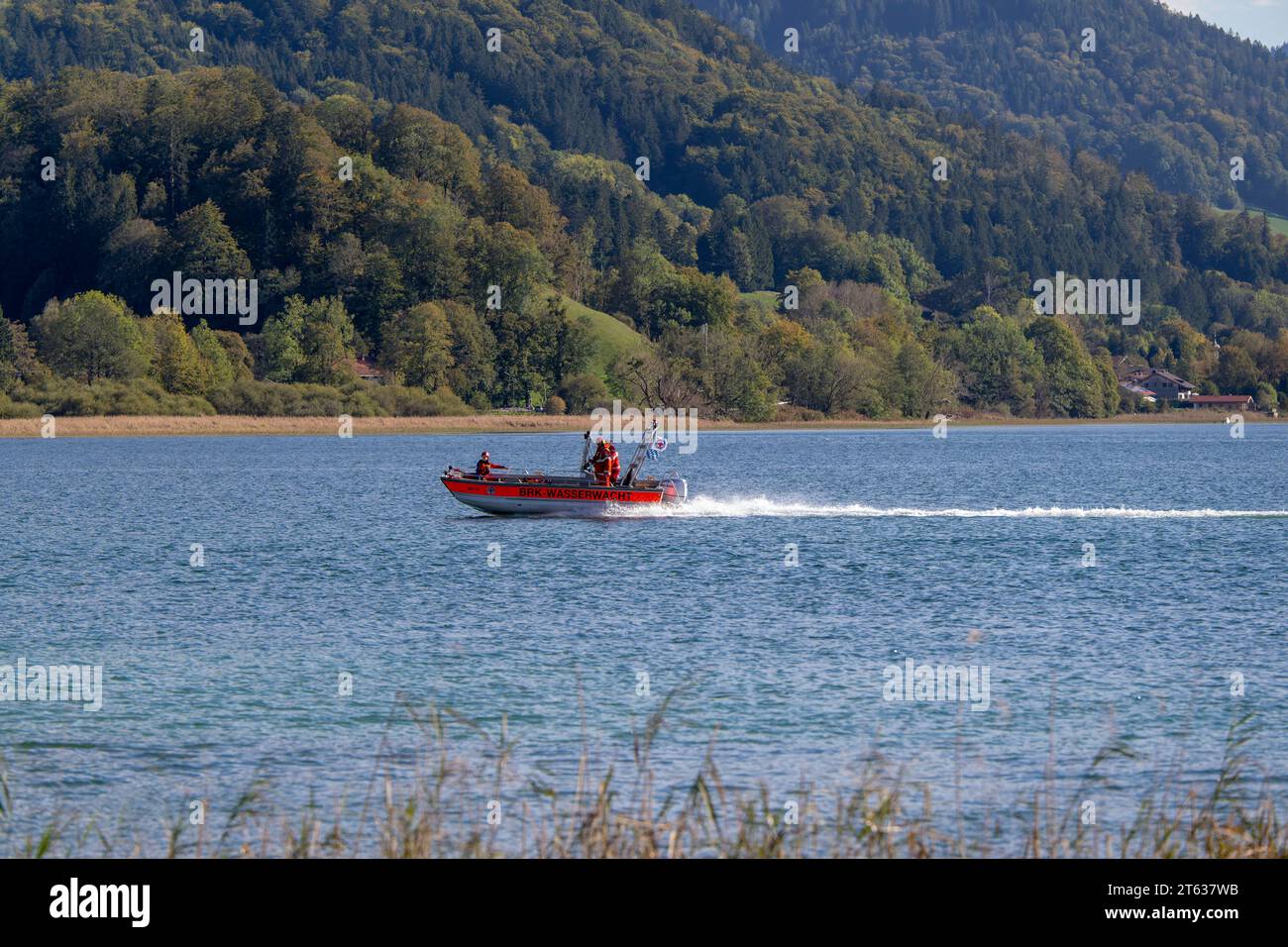 19.10.2023, BRK Wasserwacht auf dem Tegernsee 19.10.2023, BRK ...
