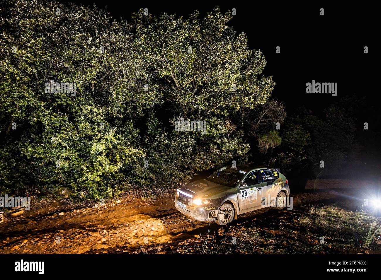 39 BEKAERT Guy, REICHENECKER Josh, Subaru WRX STI N4, azione durante il ...