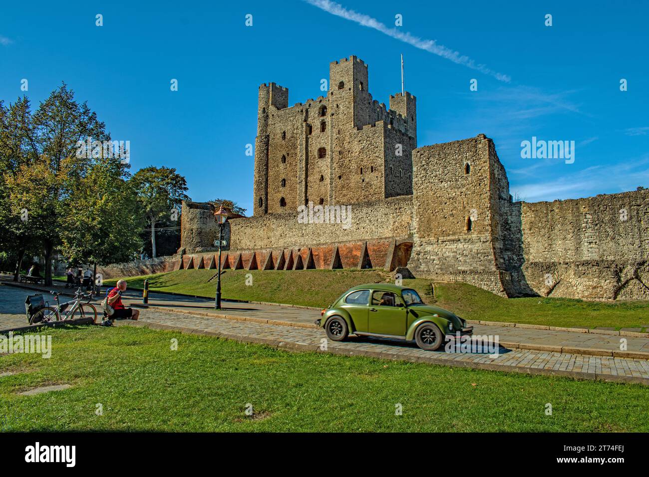 Castelli medievali inglesi del 12 ° secolo immagini e fotografie stock ...