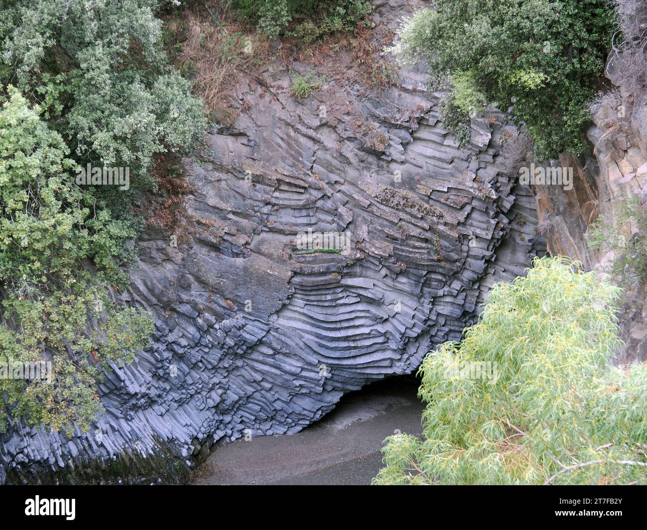 Colonne basaltiche, Gole dell'Alcantara, Gole dell'Alcantara, Alcantara ...