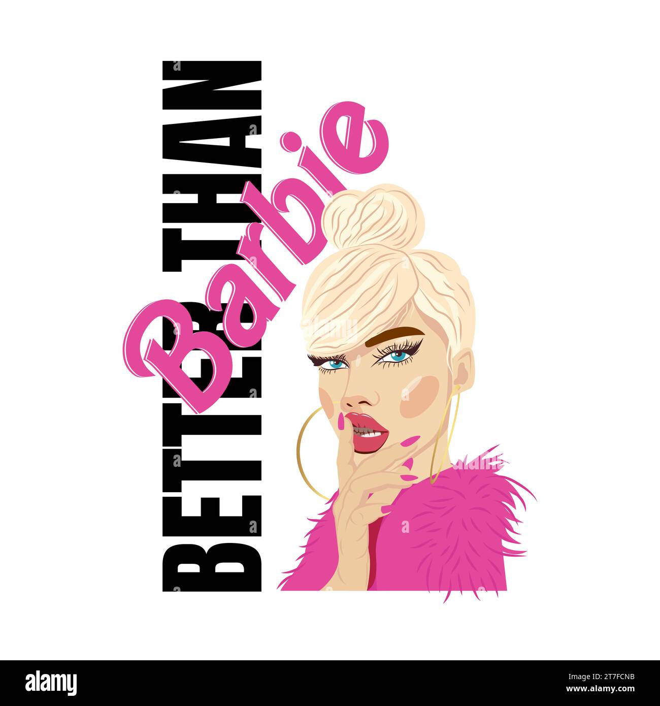 Cartello barbie Immagini Vettoriali Stock - Alamy