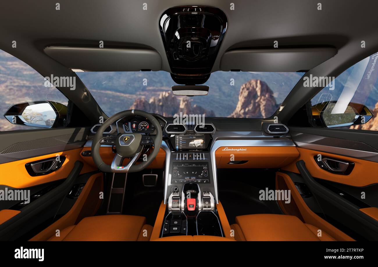 Lamborghini urus interior immagini e fotografie stock ad alta ...