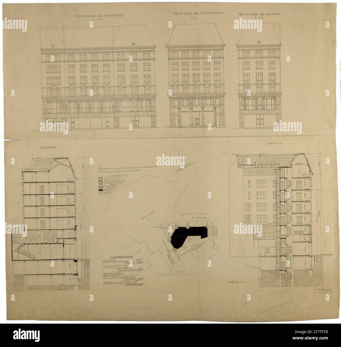 Adolf Loos (Entwerfer in) Haus am Michaelerplatz (Goldman & Salatz ...