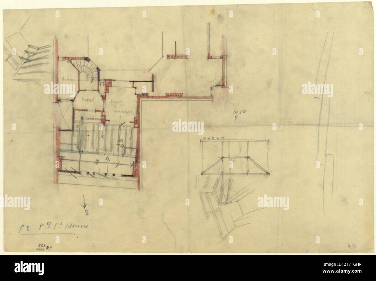 Adolf Loos (Entwerfer in) Haus Helena Rubinstein, Parigi VIII, 92, Rue ...