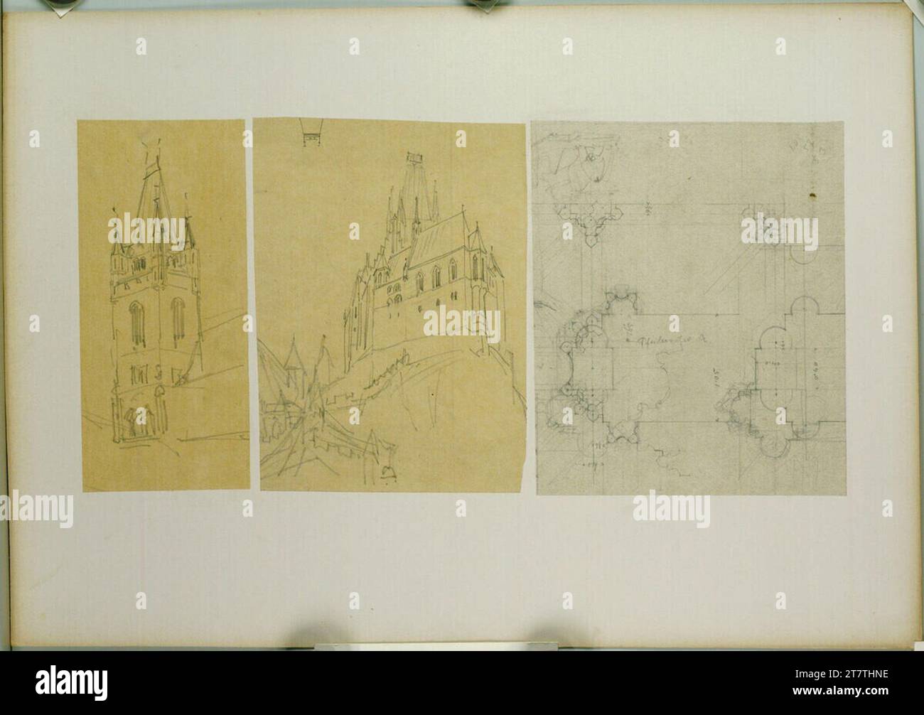 Alfred Castelliz Draft for a Castle (progetto scolastico - tesi di ...