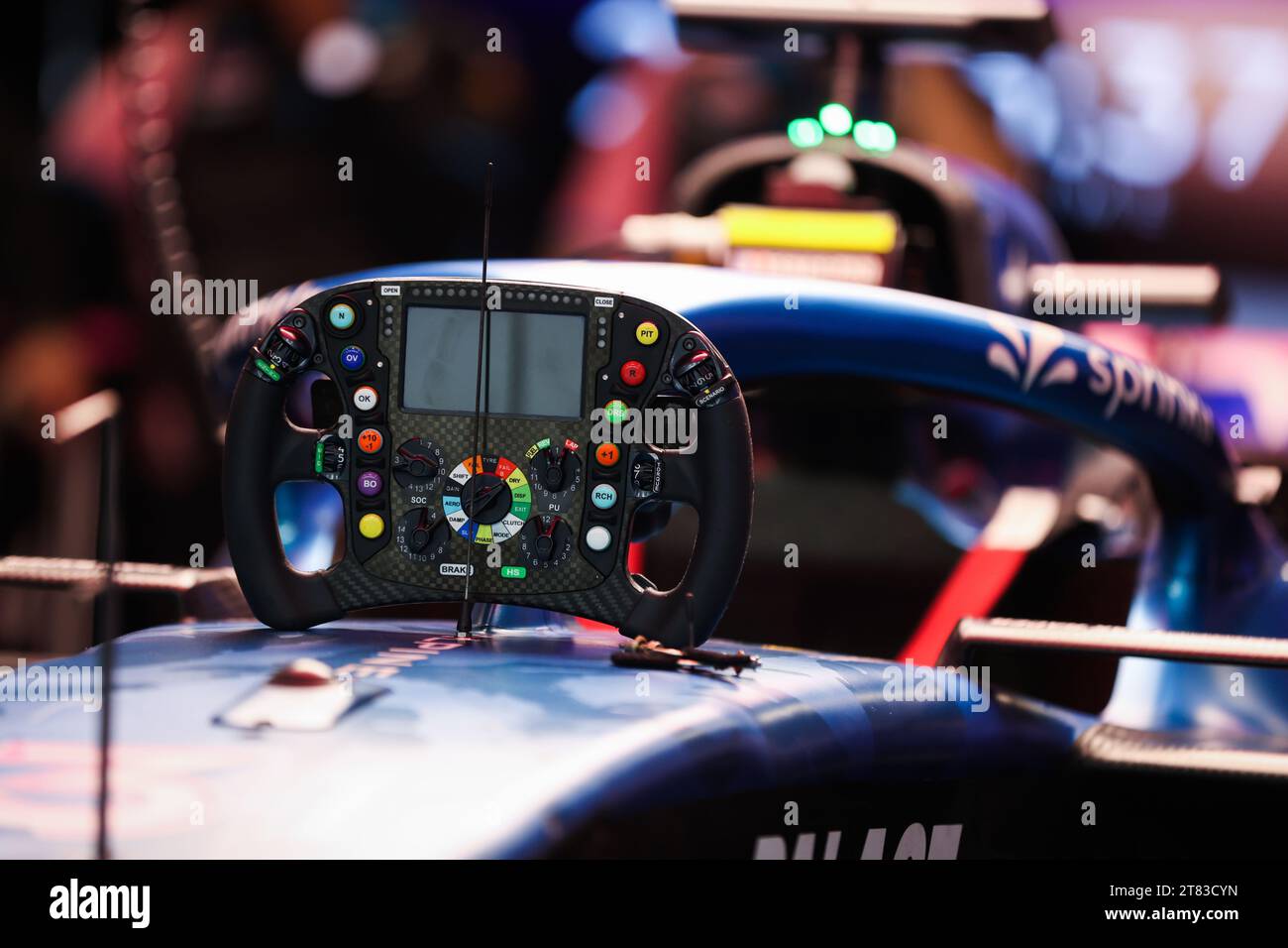 Volante, volant, Alpine F1 Team durante il Gran Premio di Formula 1 ...
