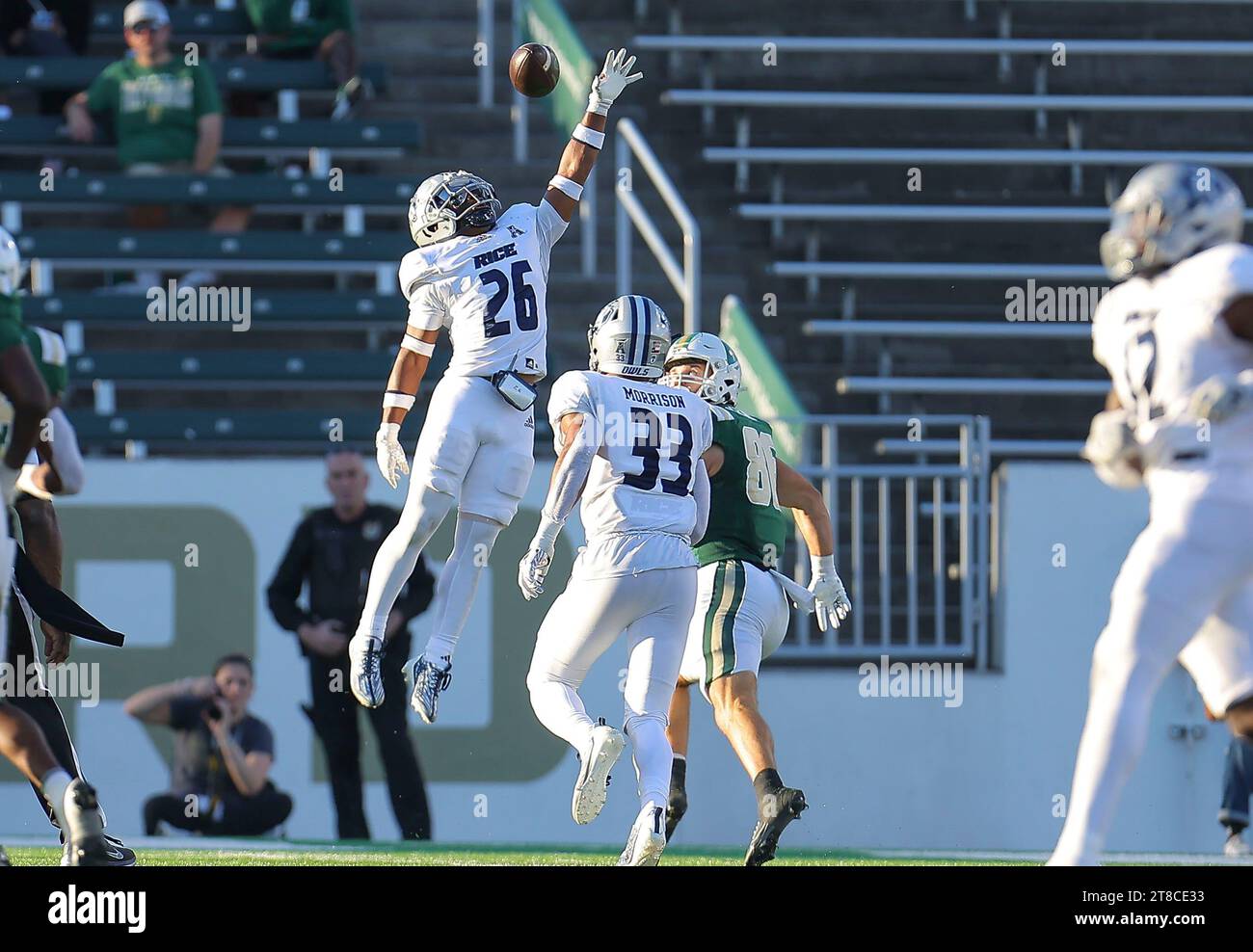 18 novembre 2023: Il giovane della Rice University Gabriel Taylor (26 ...