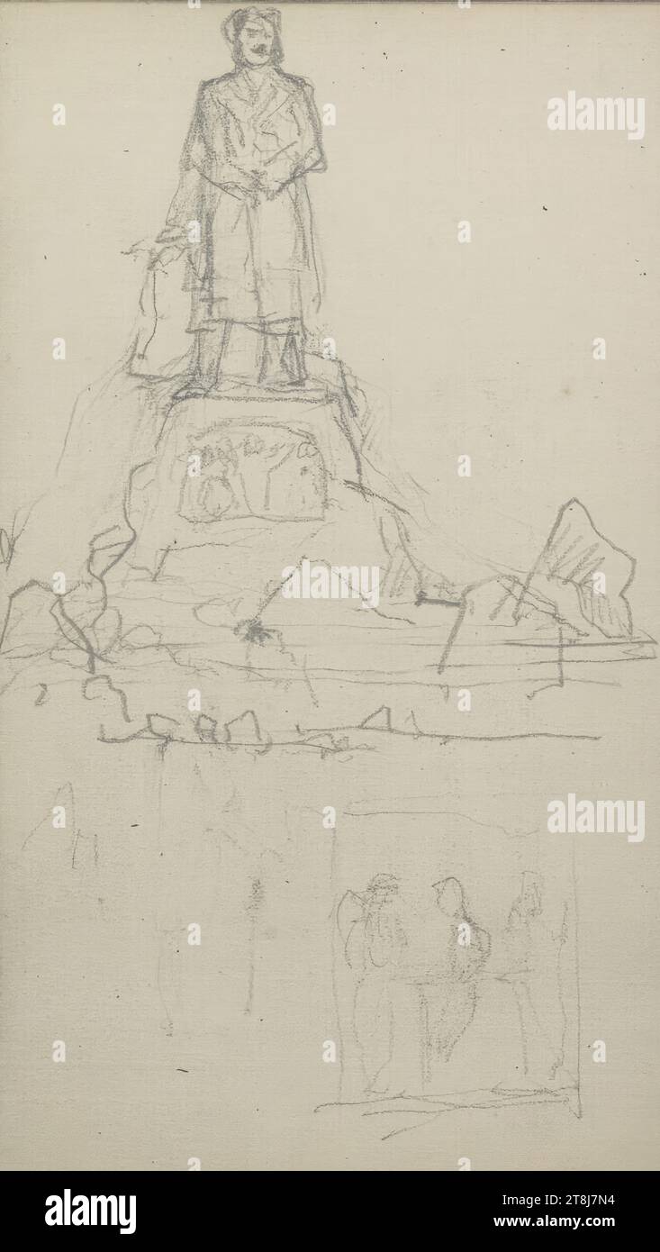 Disegni per un monumento, bozzetto Swoboda Emerich Alexius; 32 pagine ...