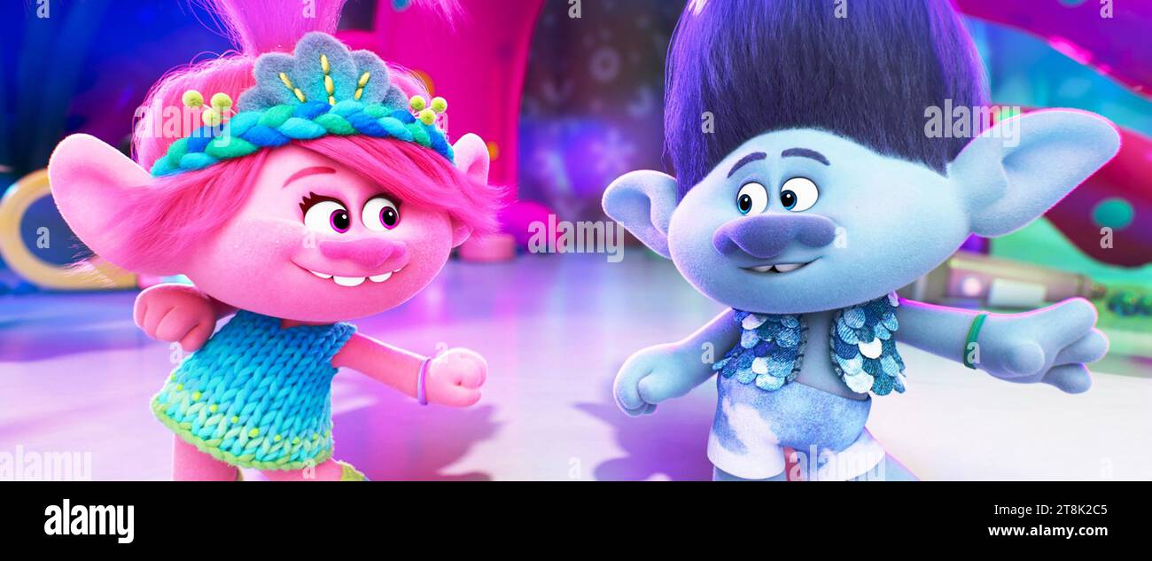TROLLS BAND TOGETHER, (alias TROLLS 3), da sinistra: Poppy (voce: Anna ...