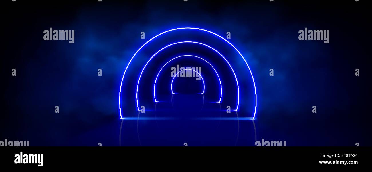 Arco ad arco tunnel Immagini Vettoriali Stock - Alamy