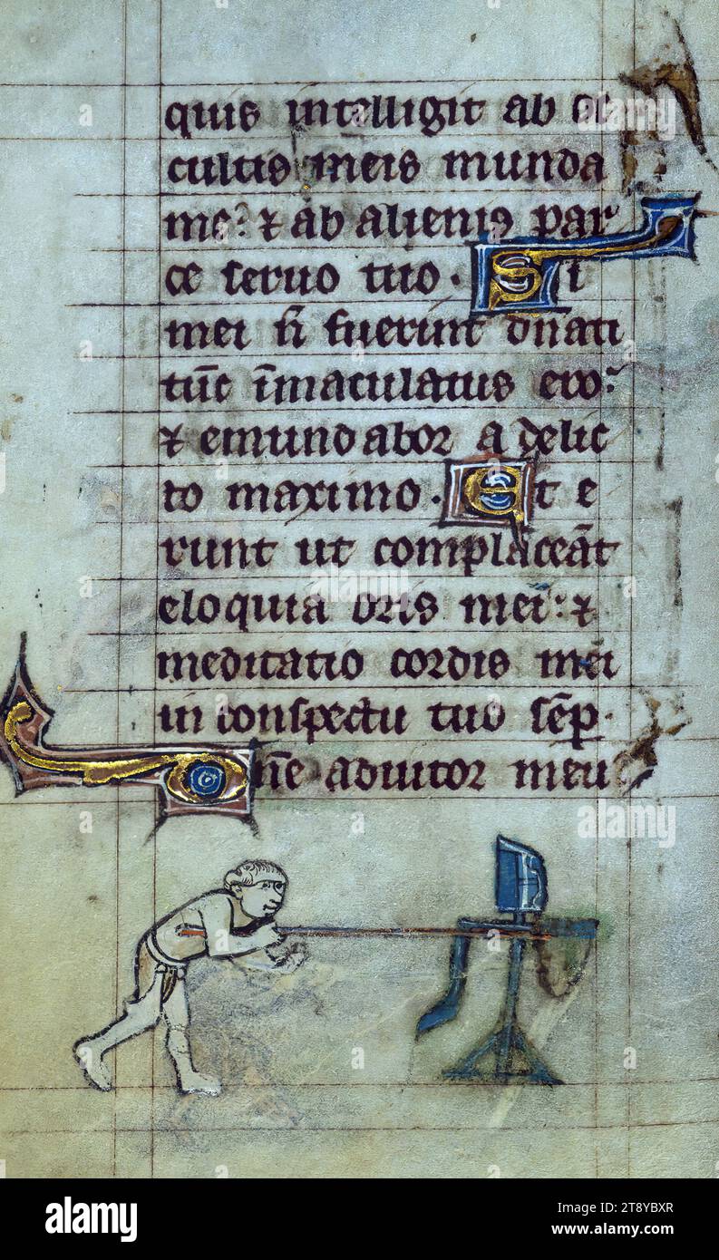 Libro delle ore, Marginalia, questo piccolo Libro delle ore è particolarmente interessante per ...